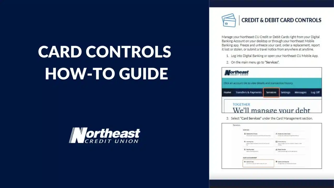 Card Controls How-To Guide | News | Lighthouse Credit Union